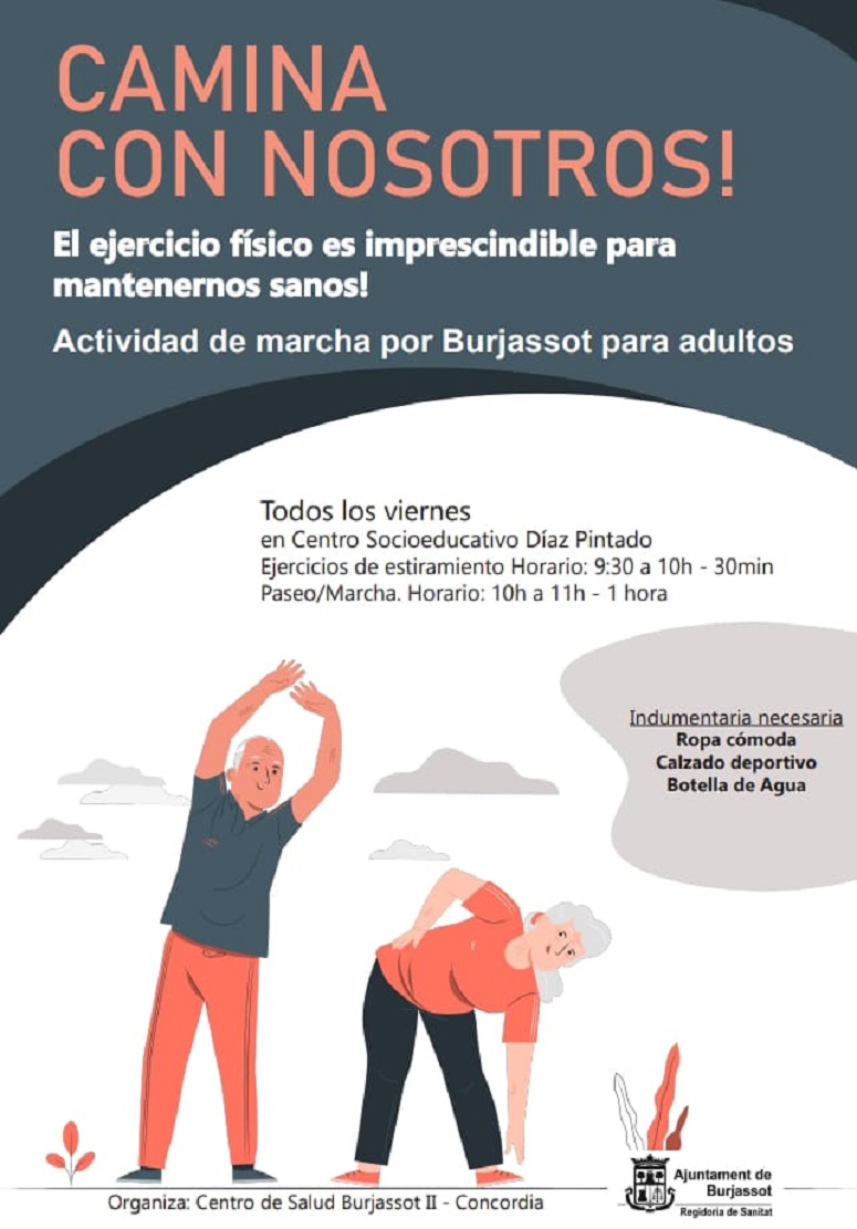 El Centro de Salud de Rubert i Villó retoma su proyecto de paseos para ...