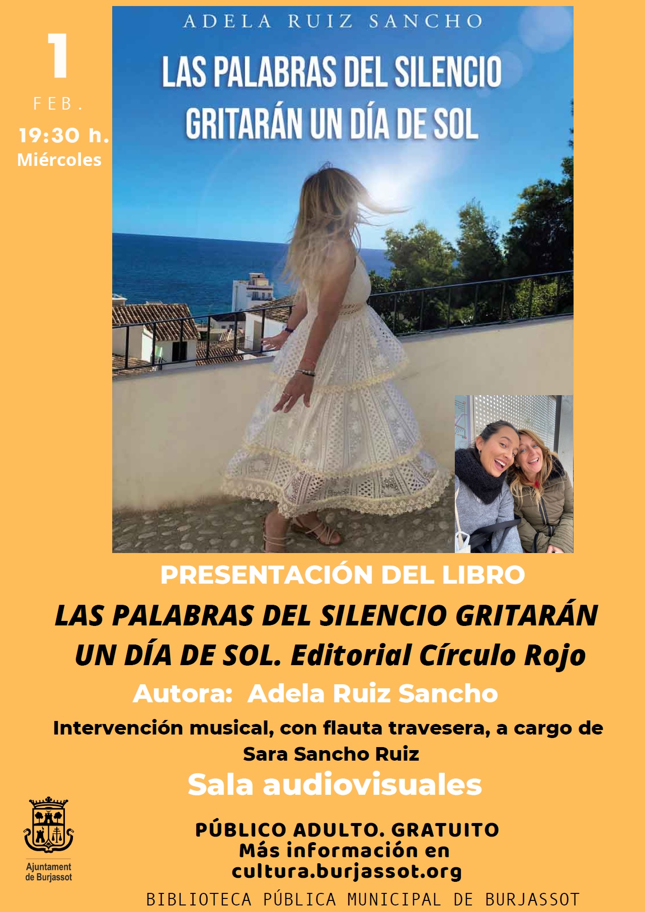 La escritora burjassotense Adela Ruiz Sancho presenta su última obra ...