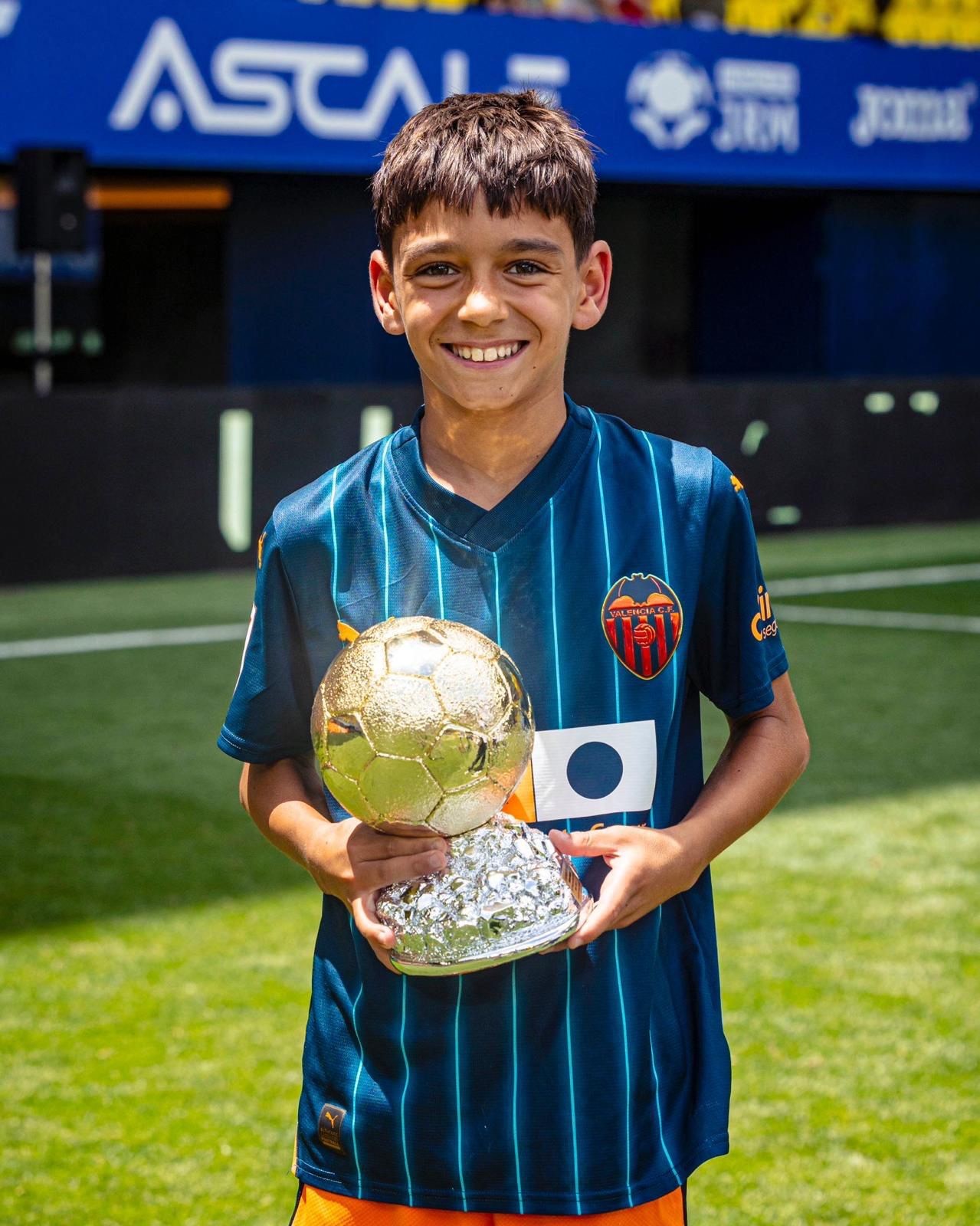 El burjassotense Sergio Rodríguez García, una joven promesa del fútbol ...